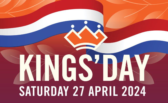 Press release: King’s day, 27 April 2024 - Voertaal
